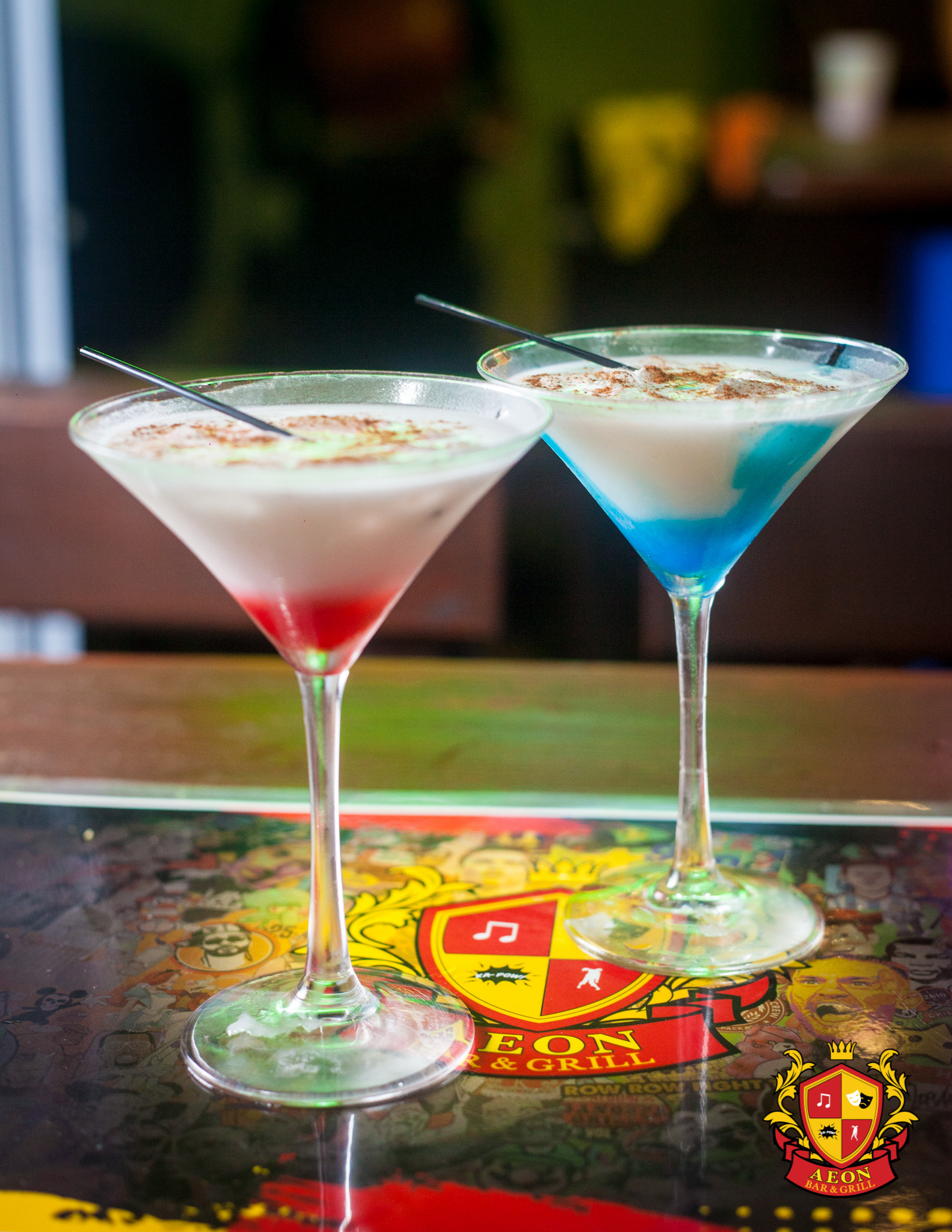Aeon Bar and Grill Menu - DonDré Photography